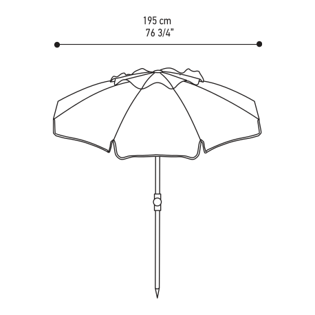 Beach Umbrella Template
